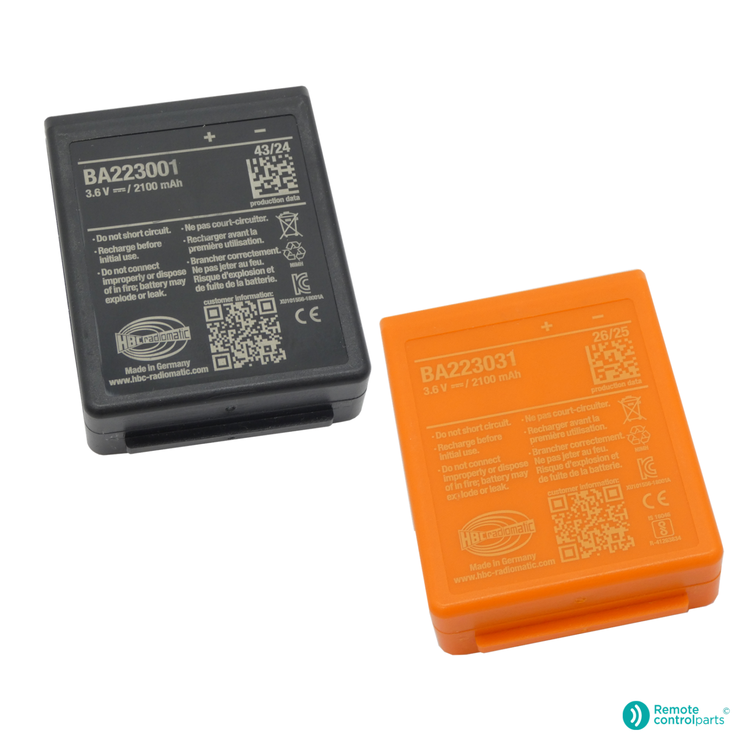 HBC-Radiomatic® - Remote Control Parts