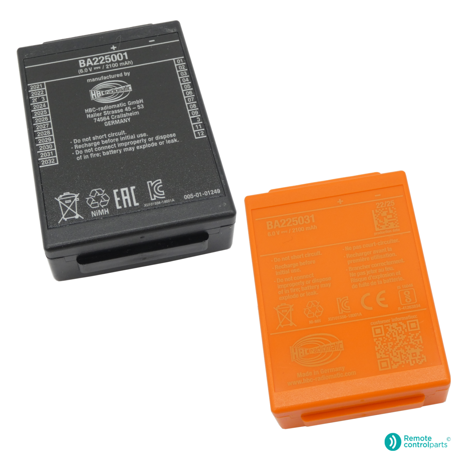 HBC-Radiomatic® - Remote Control Parts